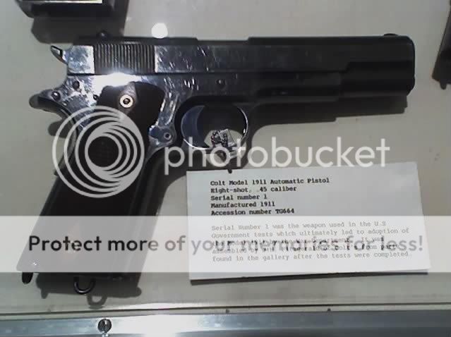 M1911 Serial Number 1 (pics)